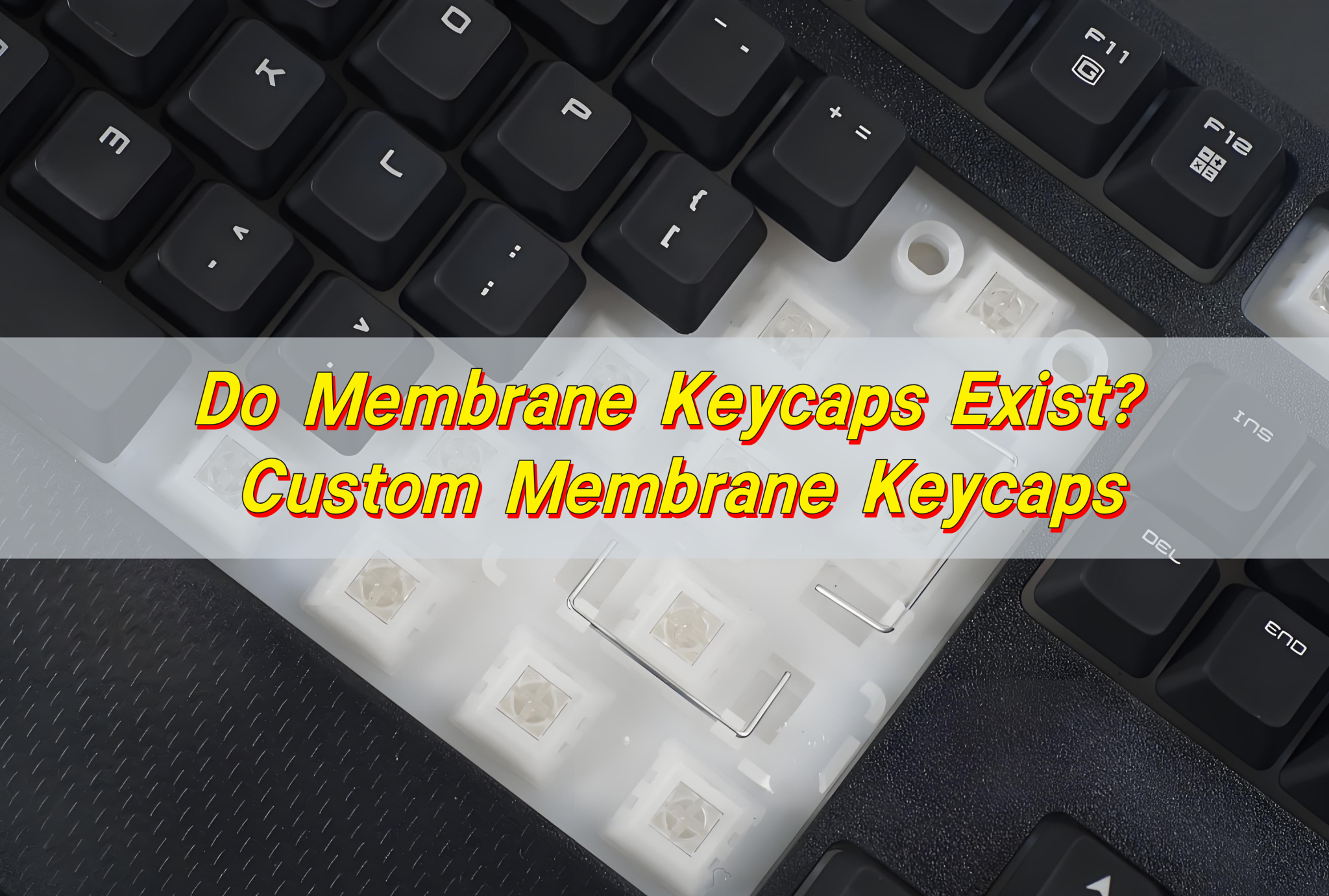 Do Membrane Keycaps Exist? Custom Membrane Keycaps - Yuan Electronics