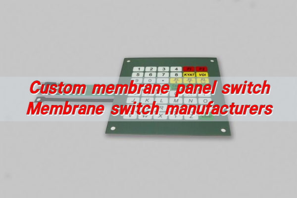 Custom Membrane Panel Switch, Membrane Switch Manufacturers - Yuan ...