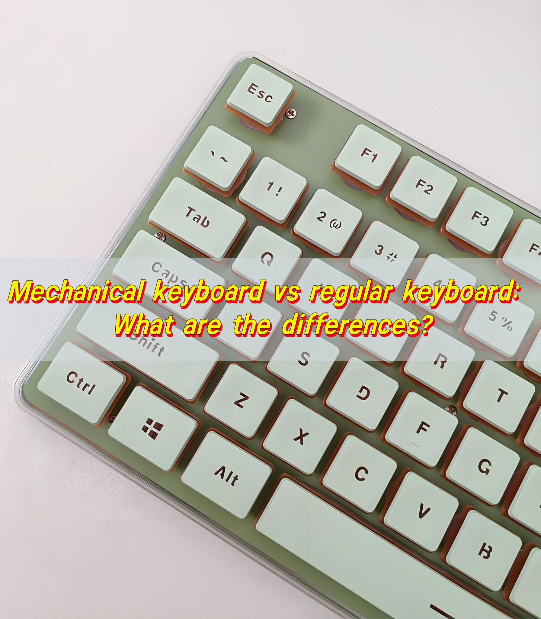 Mechanical keyboard vs regular keyboard: What are the differences ...